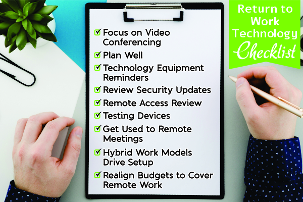 Return to Work Technology Checklist | Vibe